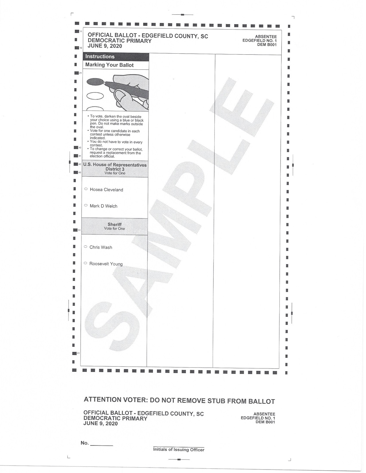 Absentee Voting Opened May 5 (Find the absentee ballots below) – The ...